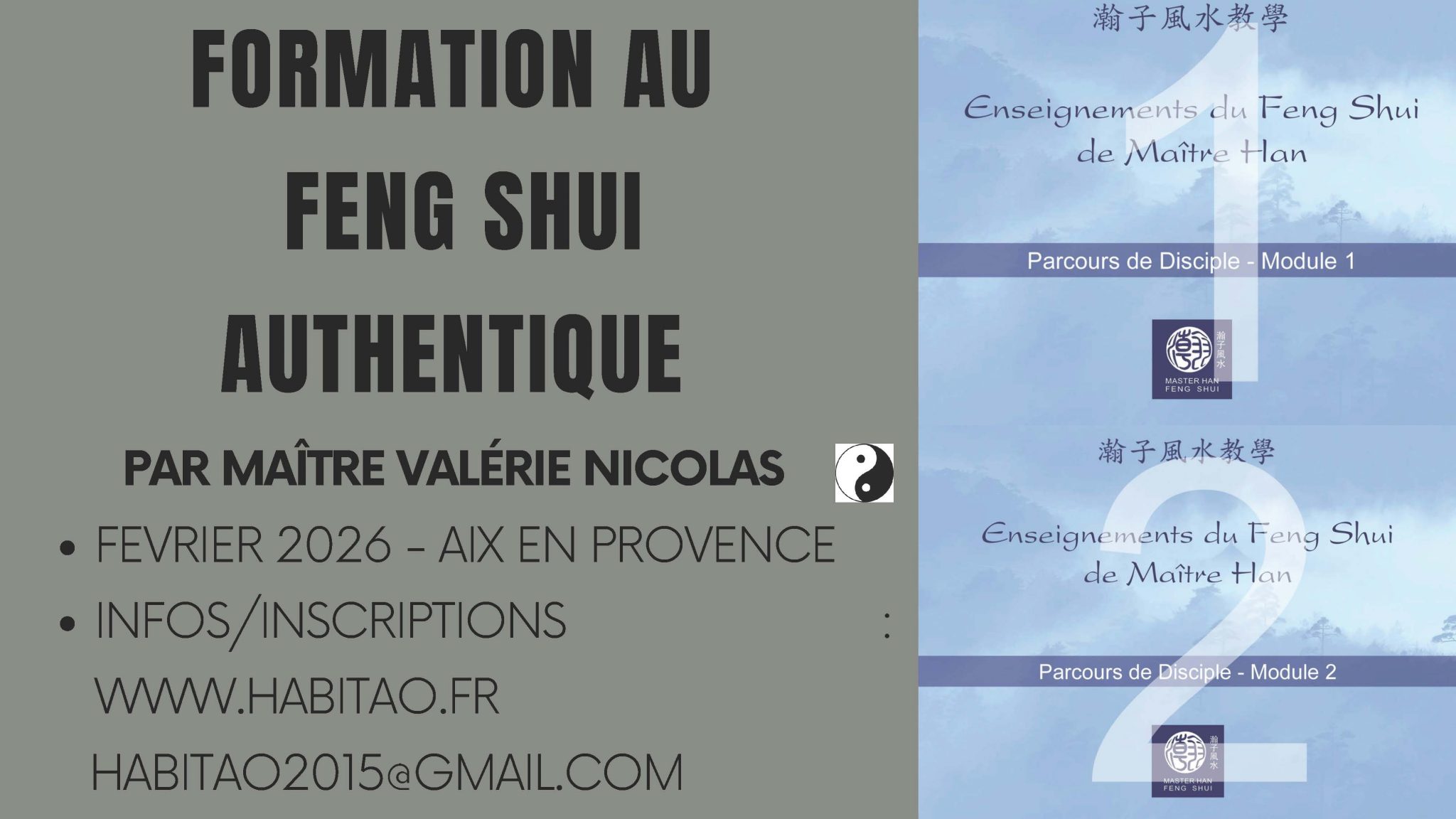 Formation au Feng Shui Traditionnel – Février 2026 – Habitao